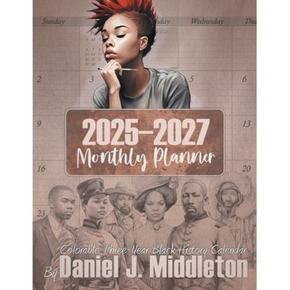 Daniel J. Middleton | Other | 2252027 Monthly Planner Colorable ...